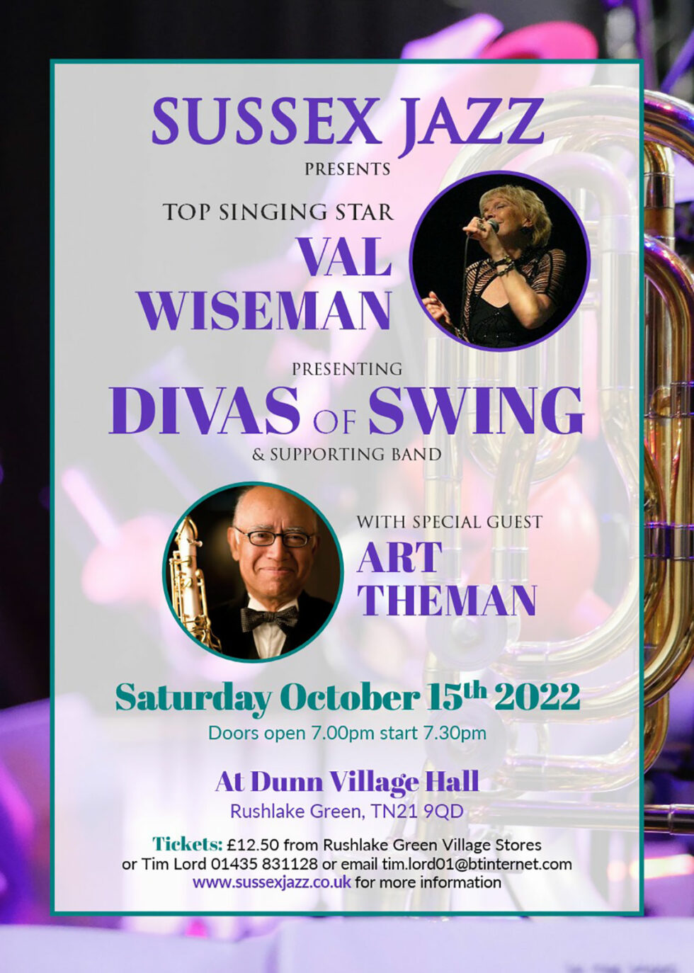 Divas of Swing 15 Oct 2022 - Sussex Jazz